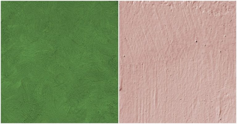 Cemento de color para decorar